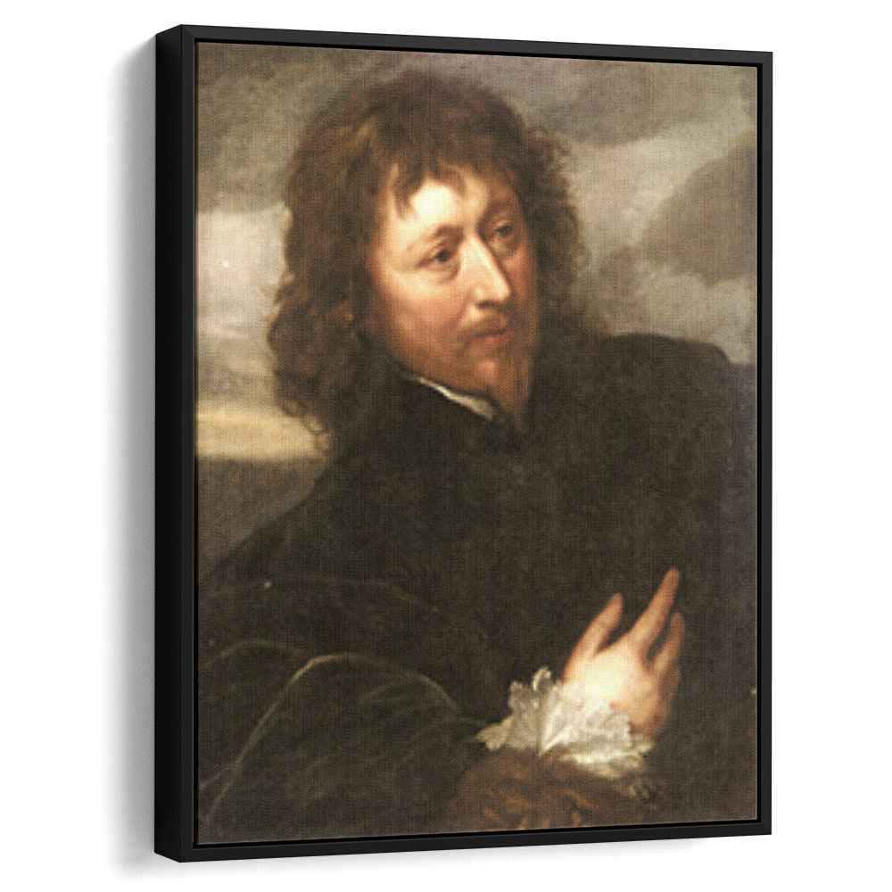 Portrait of Endymion Porter by Anthony van Dyck - Canvas Artwork — Kanvah