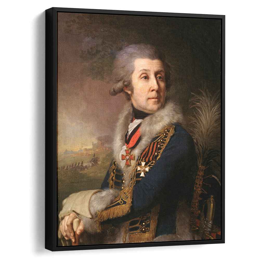 Portrait of F. A. Borovsky (1799) by Vladimir Borovikovsky - Canvas ...