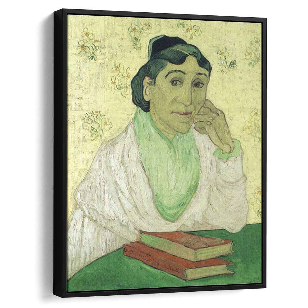 Portrait of Madame Ginoux (L'Arlesienne) (1888) by Vincent van Gogh ...