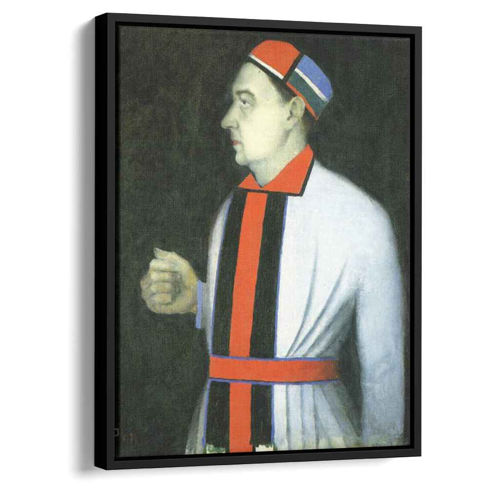 Portrait of Man (1933) by Kazimir Malevich - Canvas Artwork — Kanvah