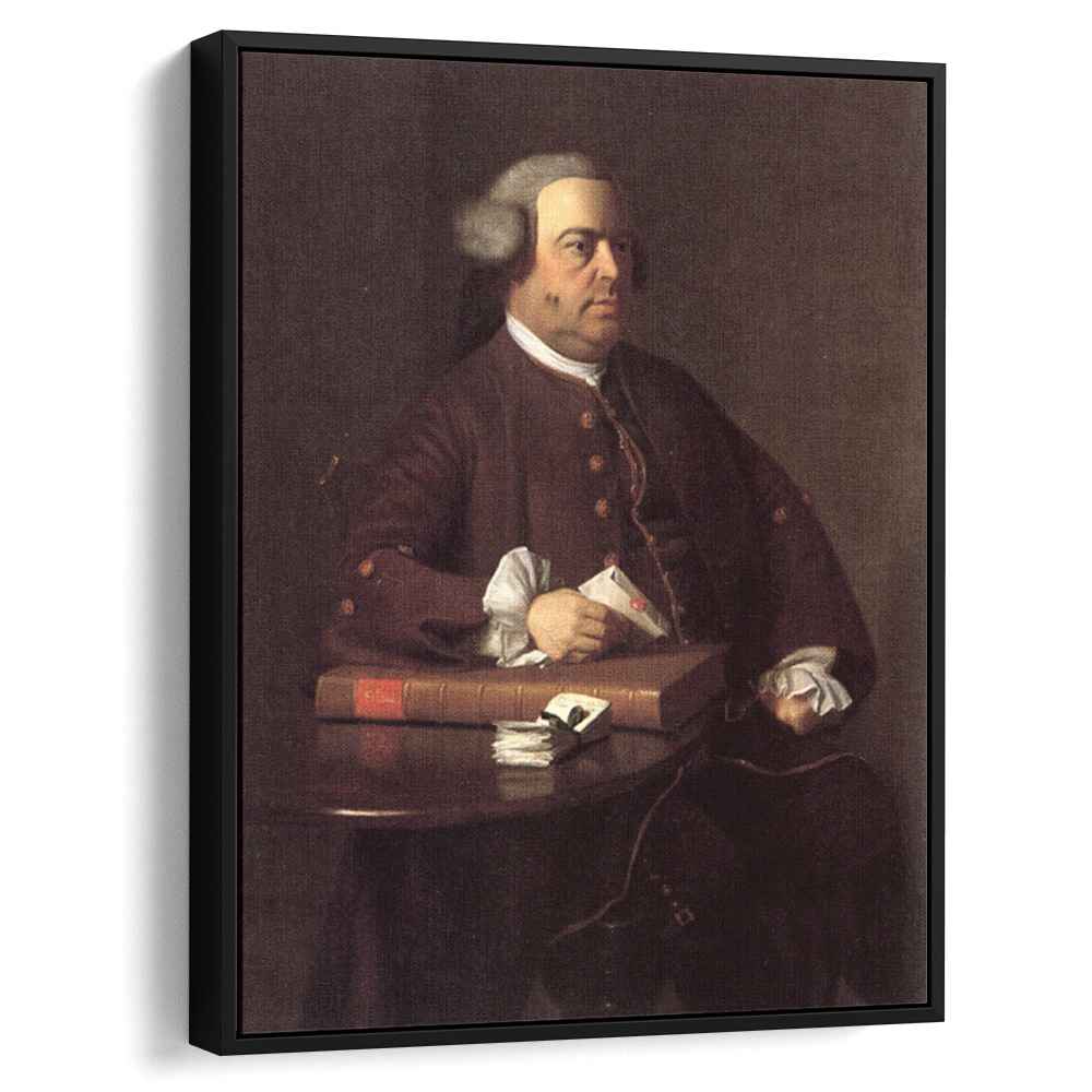 Portrait of Nathaniel Allen (1763) by John Singleton Copley - Canvas ...