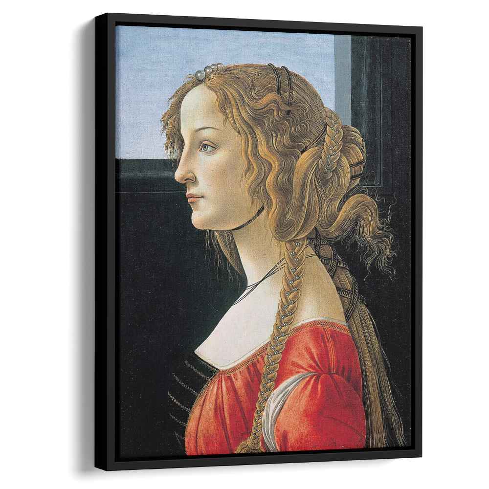Portrait of Simonetta Vespucci (Portrait of a Young Woman) (1480) by ...