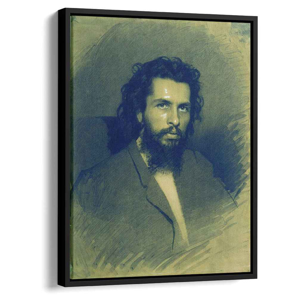 Portrait of the Artist Nikolay Andreyevich Koshelev (1866) by Ivan ...