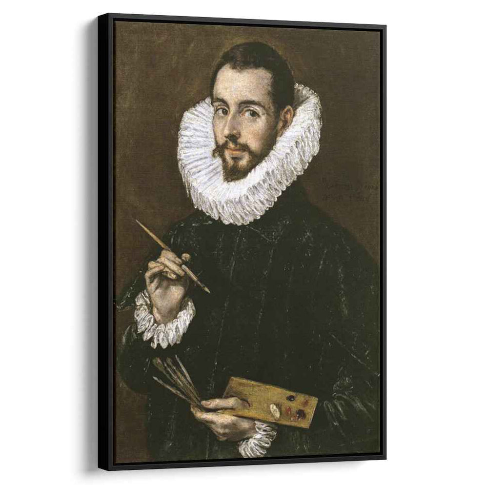 Portrait of the-Artist's son Jorge Manuel Theotokopoulos (1603) by El ...