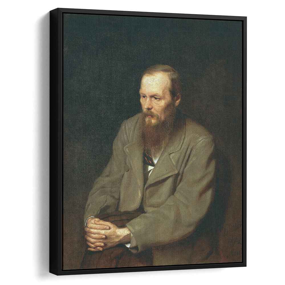 Portrait of the Author Feodor Dostoyevsky (1872) by Vasily Perov ...