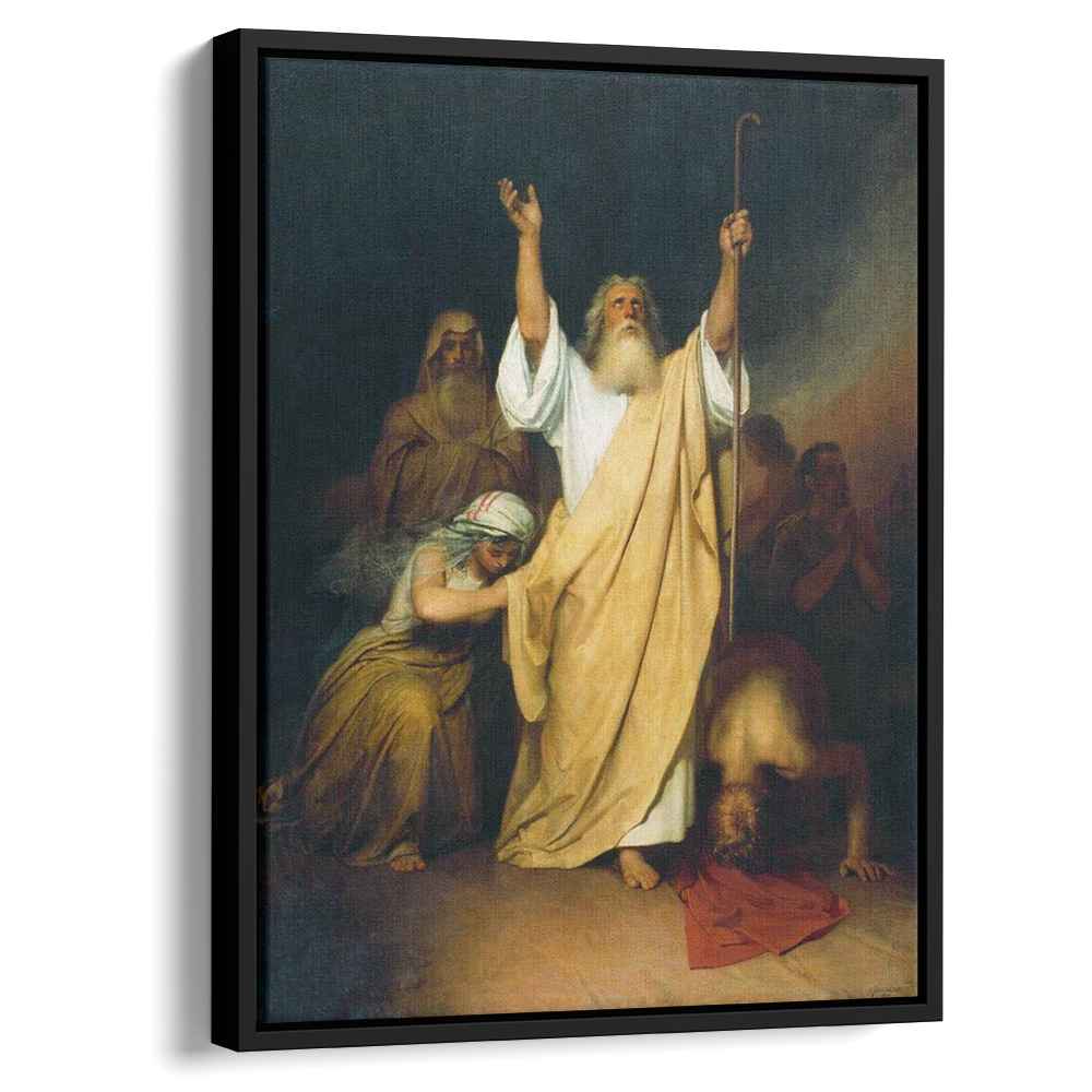 Prayer of Moses after the Israelites go through the Red Sea (1861) by ...