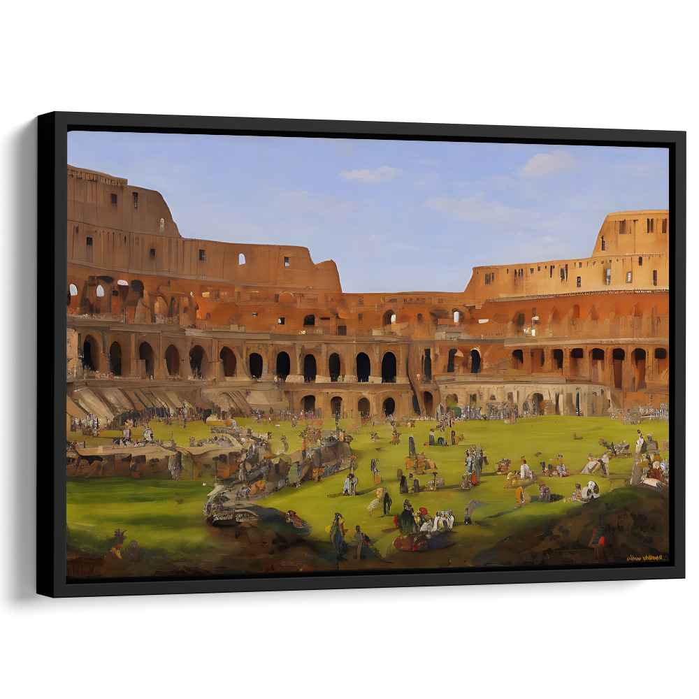 Legends of the Arena: Lively Scenes within the Ancient Roman Colosseum ...