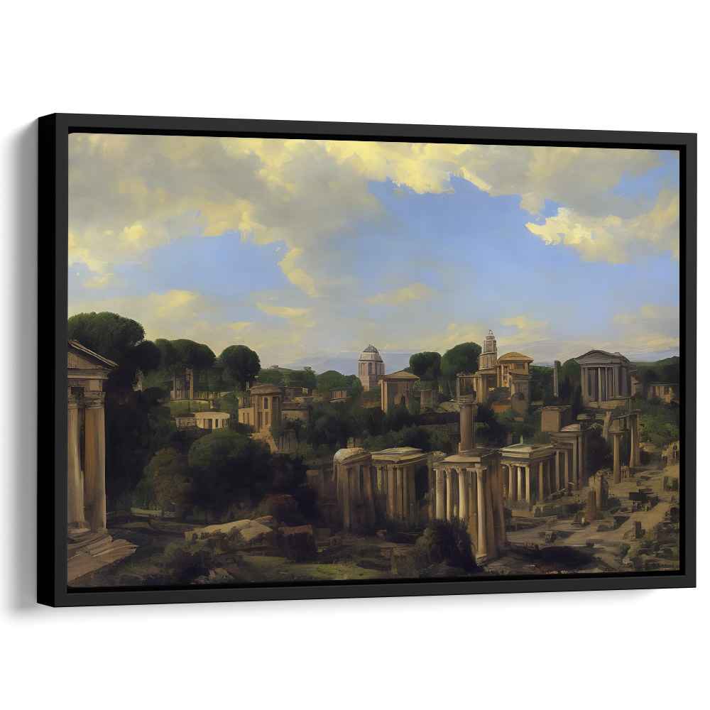 Eternal Remnants Whisper Among Nature: Classical Roman Ruins in ...