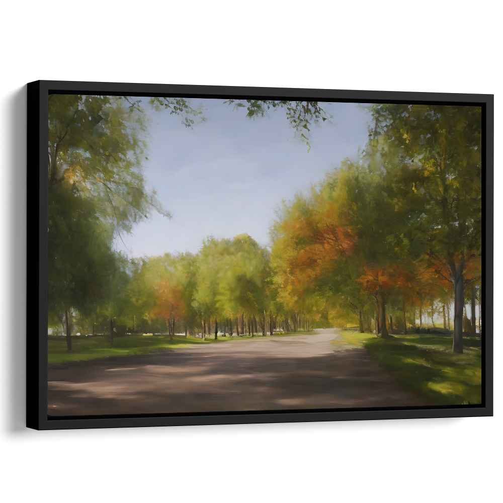 Realism Tree Print - Canvas Art by Kanvah