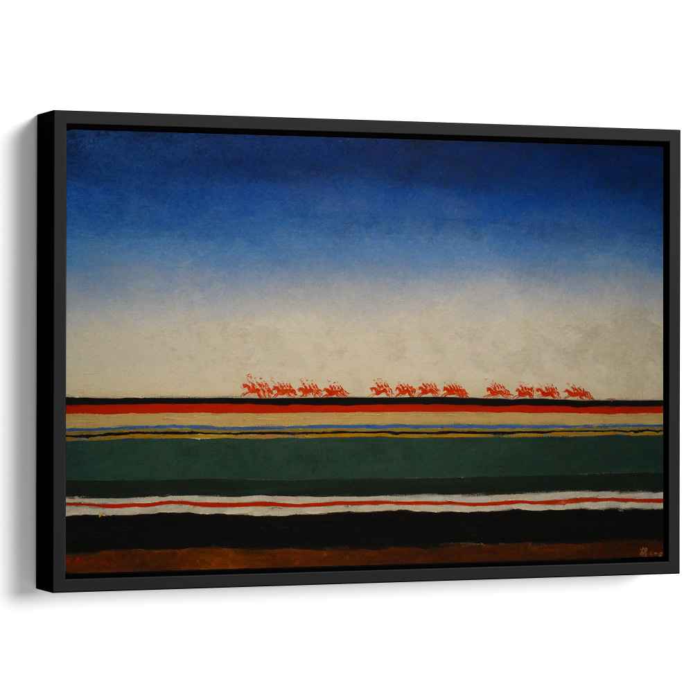 Red Cavalry by Kazimir Malevich - Canvas Artwork — Kanvah