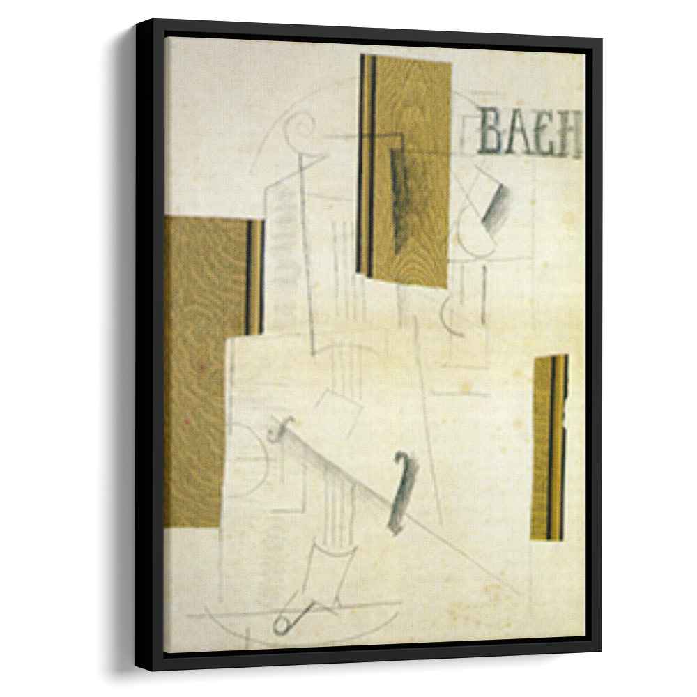 Still life BACH (1912) by Georges Braque - Canvas Artwork — Kanvah