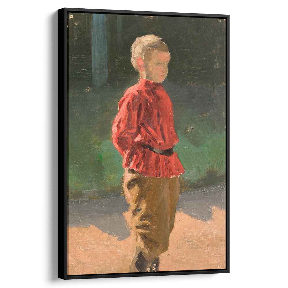Study of boy by Nicholas Roerich - Canvas Artwork — Kanvah