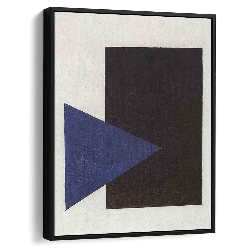 Suprematism with Blue Triangle and Black Square (1915) by Kazimir ...