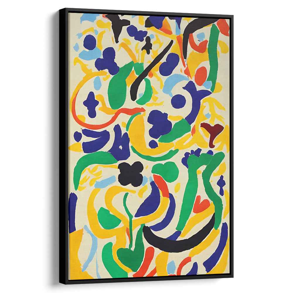 Chromatic Bursting Harmony: Abstract Expressionist Color Explosion ...