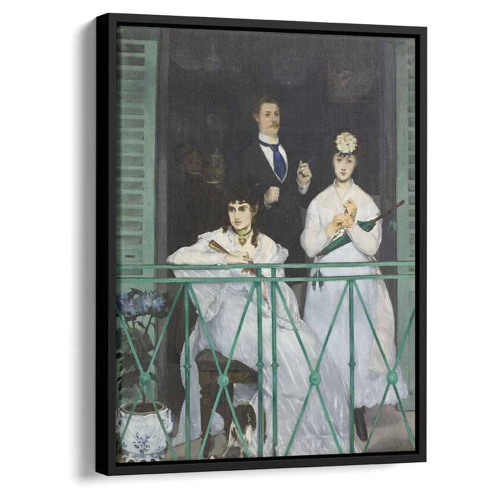 The Balcony (1869) by Edouard Manet - Canvas Artwork — Kanvah