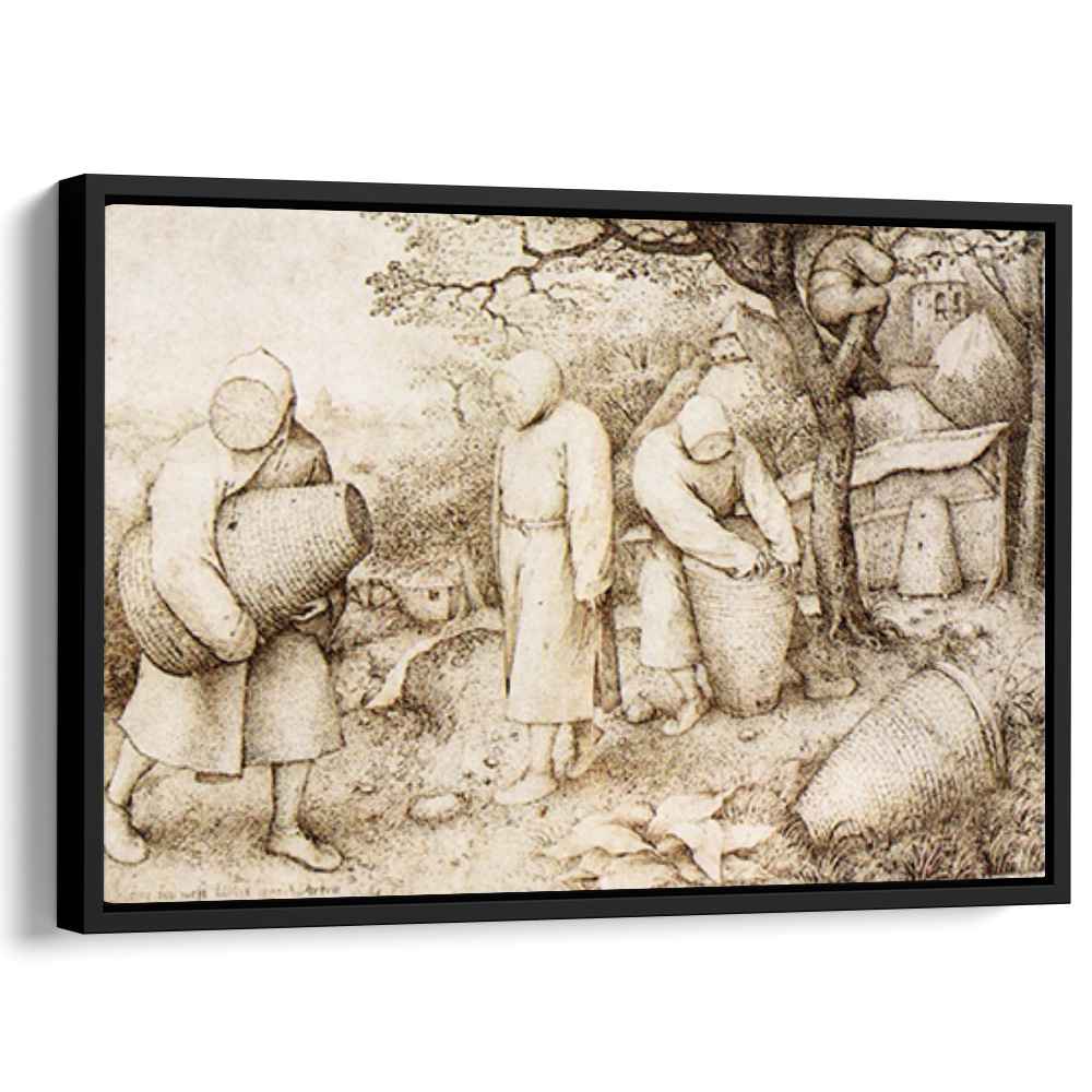 The Beekeepers and the Birdnester by Pieter Bruegel the Elder - Canvas ...