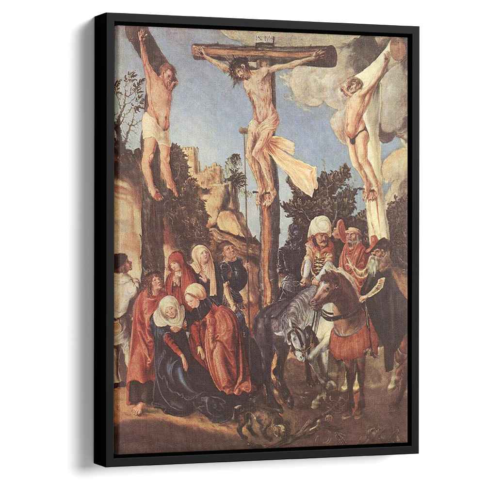 The Crucifixion (1503) by Lucas Cranach the Elder - Canvas Artwork — Kanvah