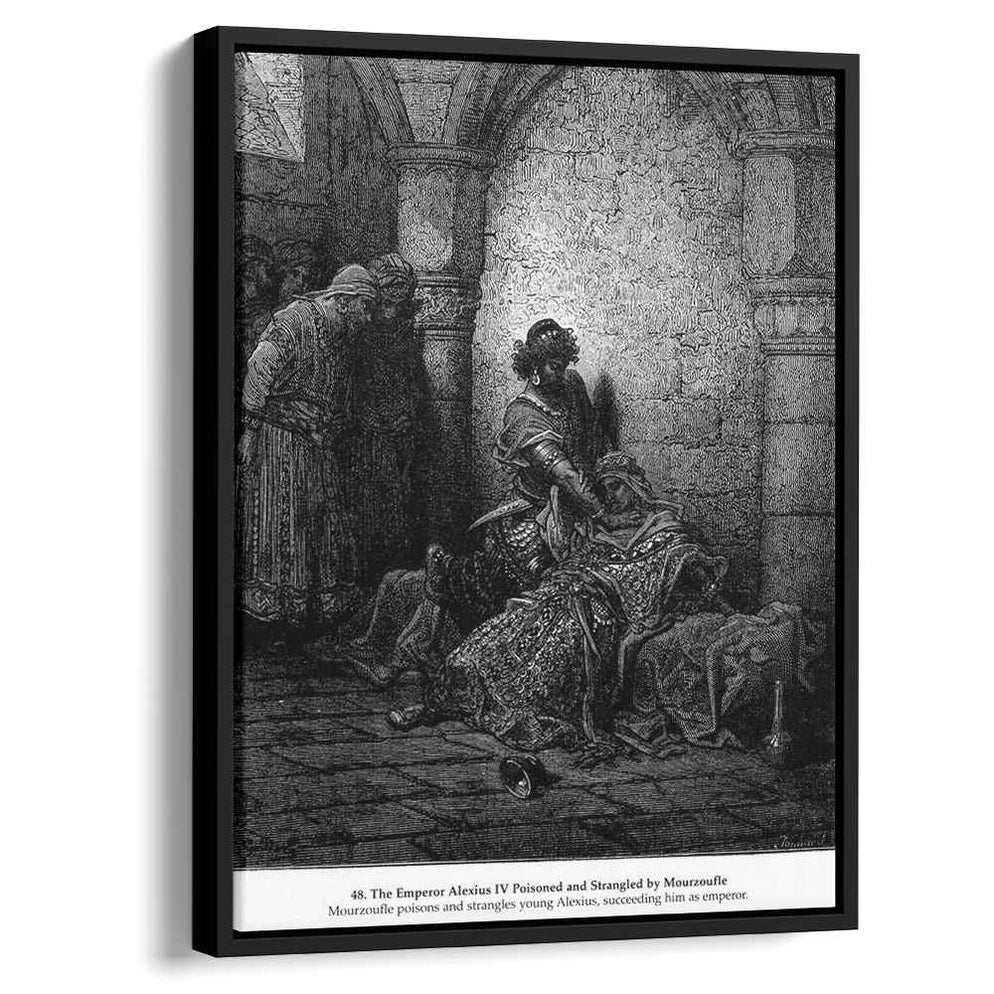 The Emperor Alexius IV Poisoned and Strangled by Mourzoufle by Gustave ...