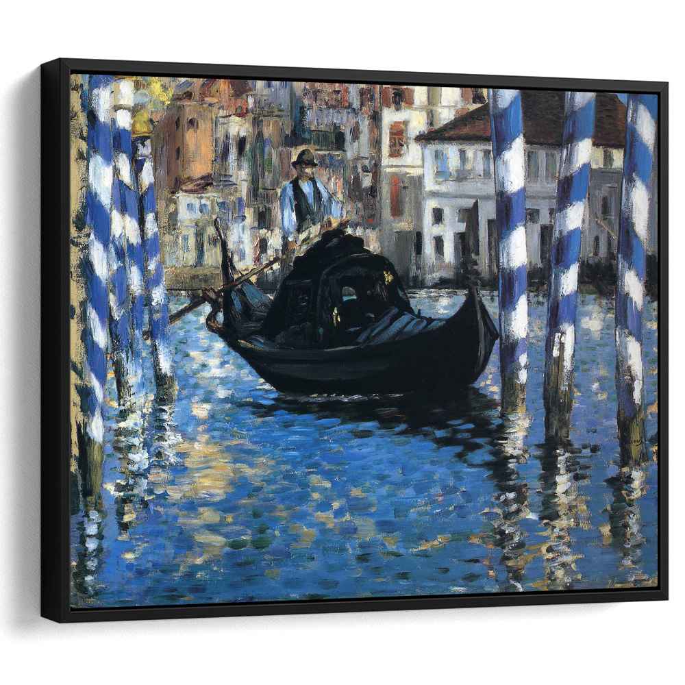 The Grand Canal of Venice (Blue Venice) (1875) by Edouard Manet ...