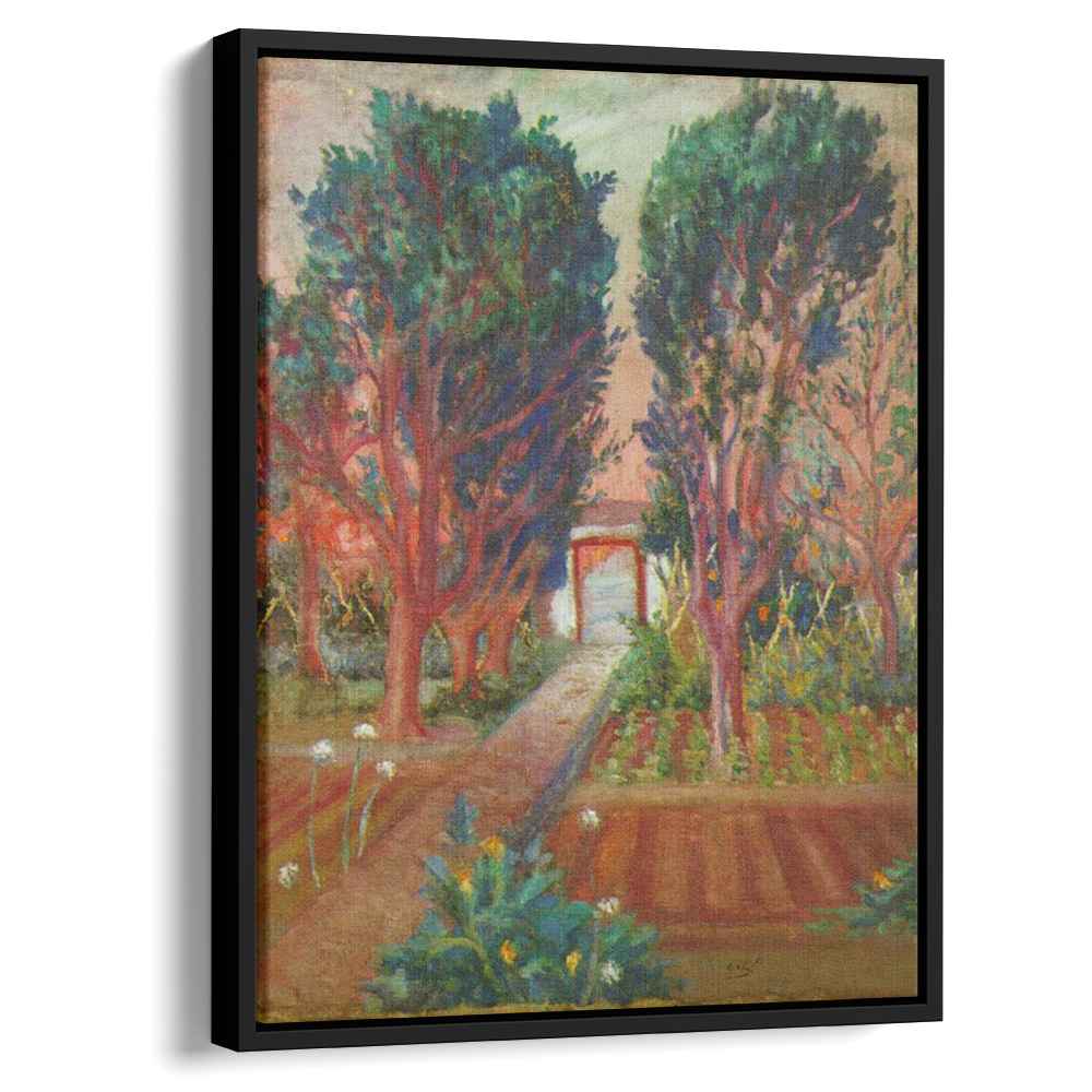 The Vegetable Garden of Llaner (1920) by Salvador Dali - Canvas Artwork ...