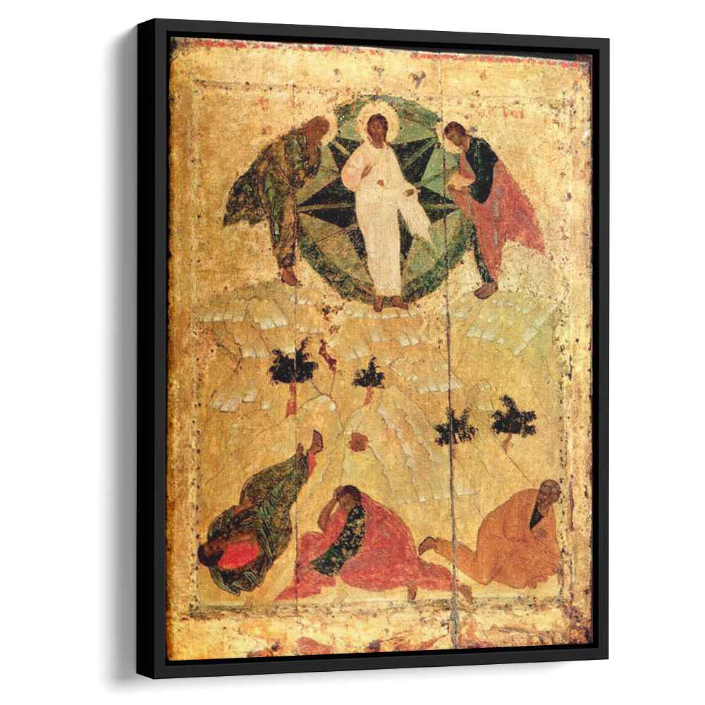 Transfiguration of Jesus (1405) by Andrei Rublev - Canvas Artwork — Kanvah