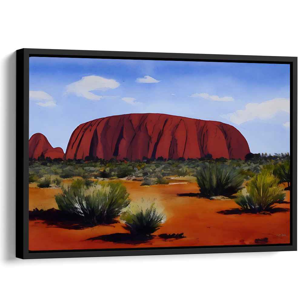 Sacred Earth Guardian: A Tribute to Australia's Iconic Monolith — Kanvah