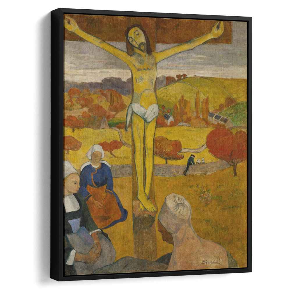 Yellow Christ (1889) by Paul Gauguin - Canvas Artwork — Kanvah