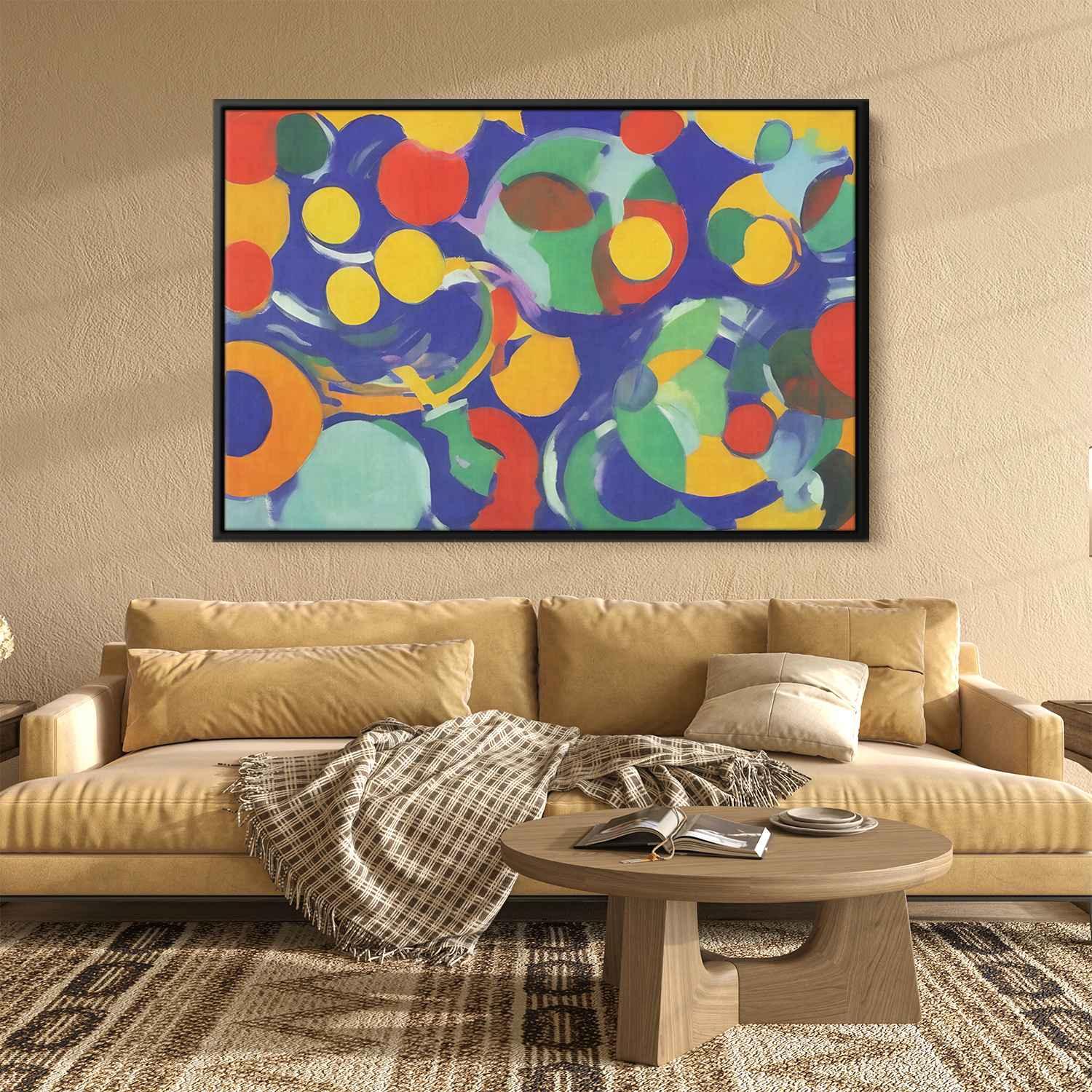 HM Planets Print - Canvas Art by Kanvah