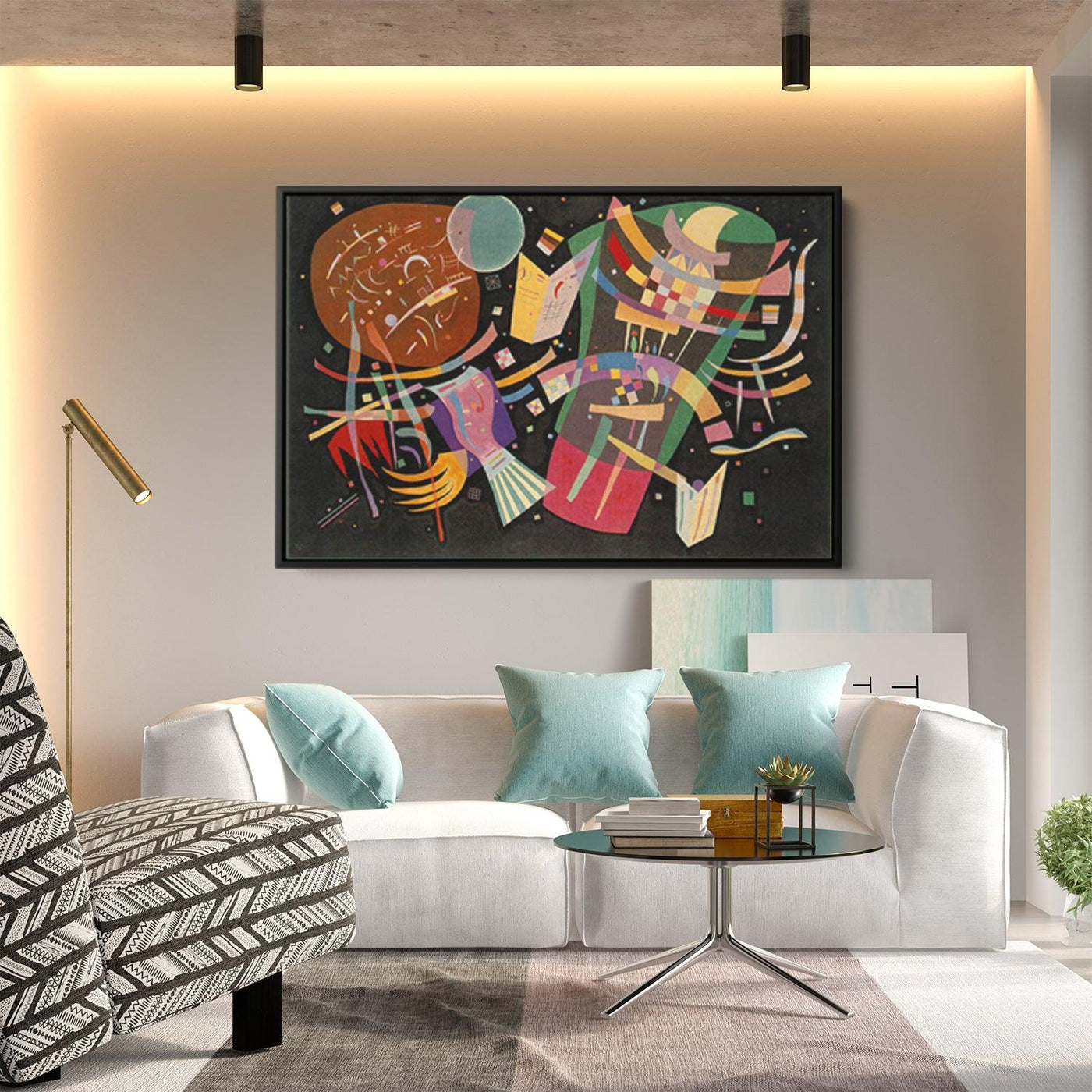 Composition X by Wassily Kandinsky - Canvas Artwork — Kanvah