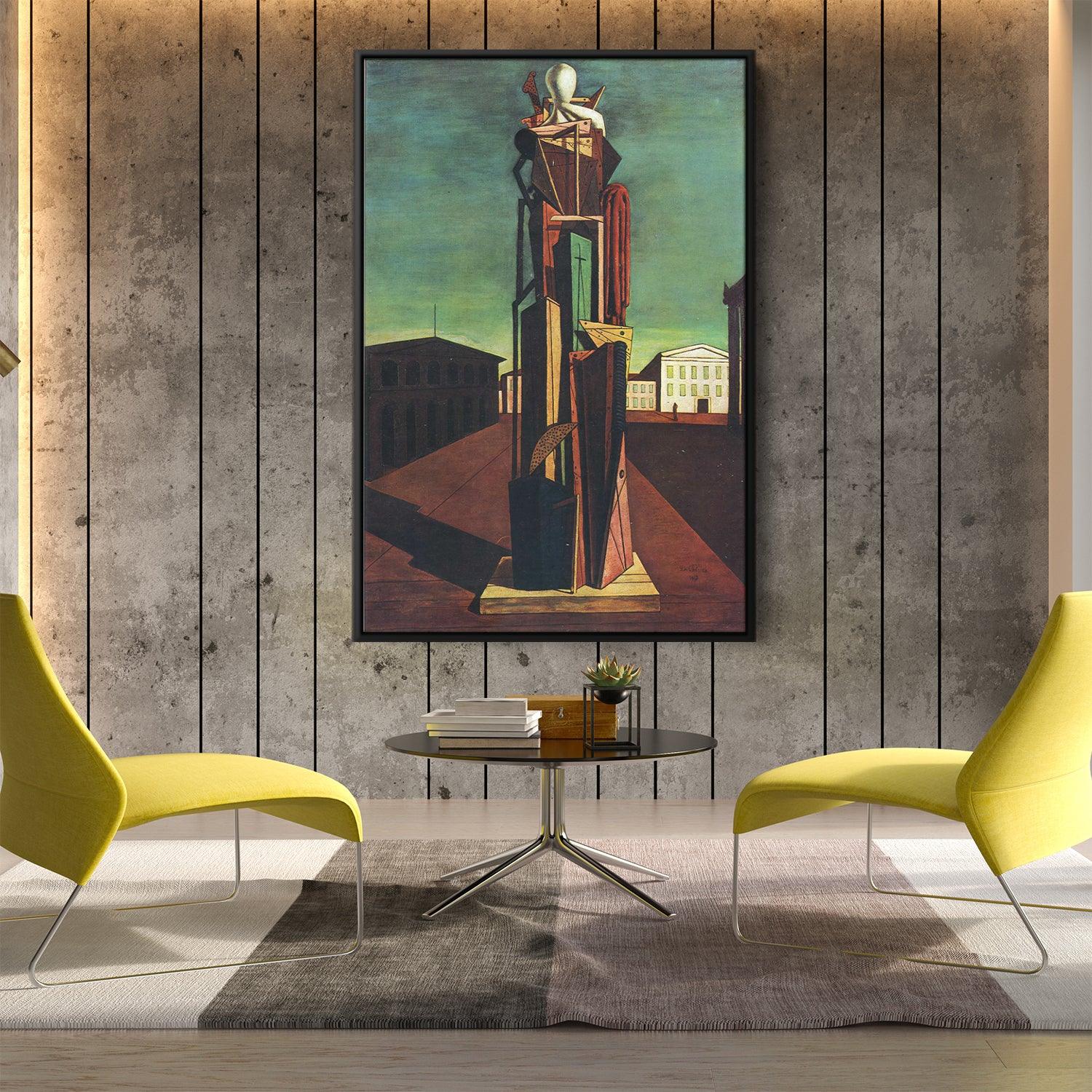 The Great Metaphysician by Giorgio de Chirico - Canvas Artwork — Kanvah