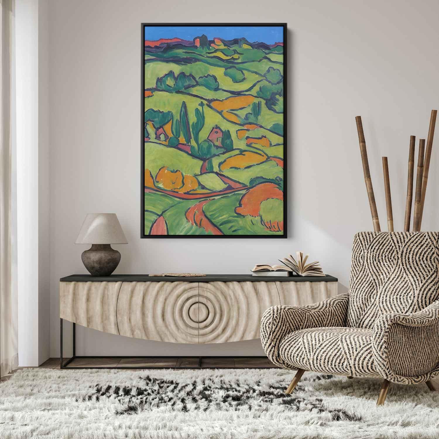 HM Landscape Print - Canvas Art by Kanvah