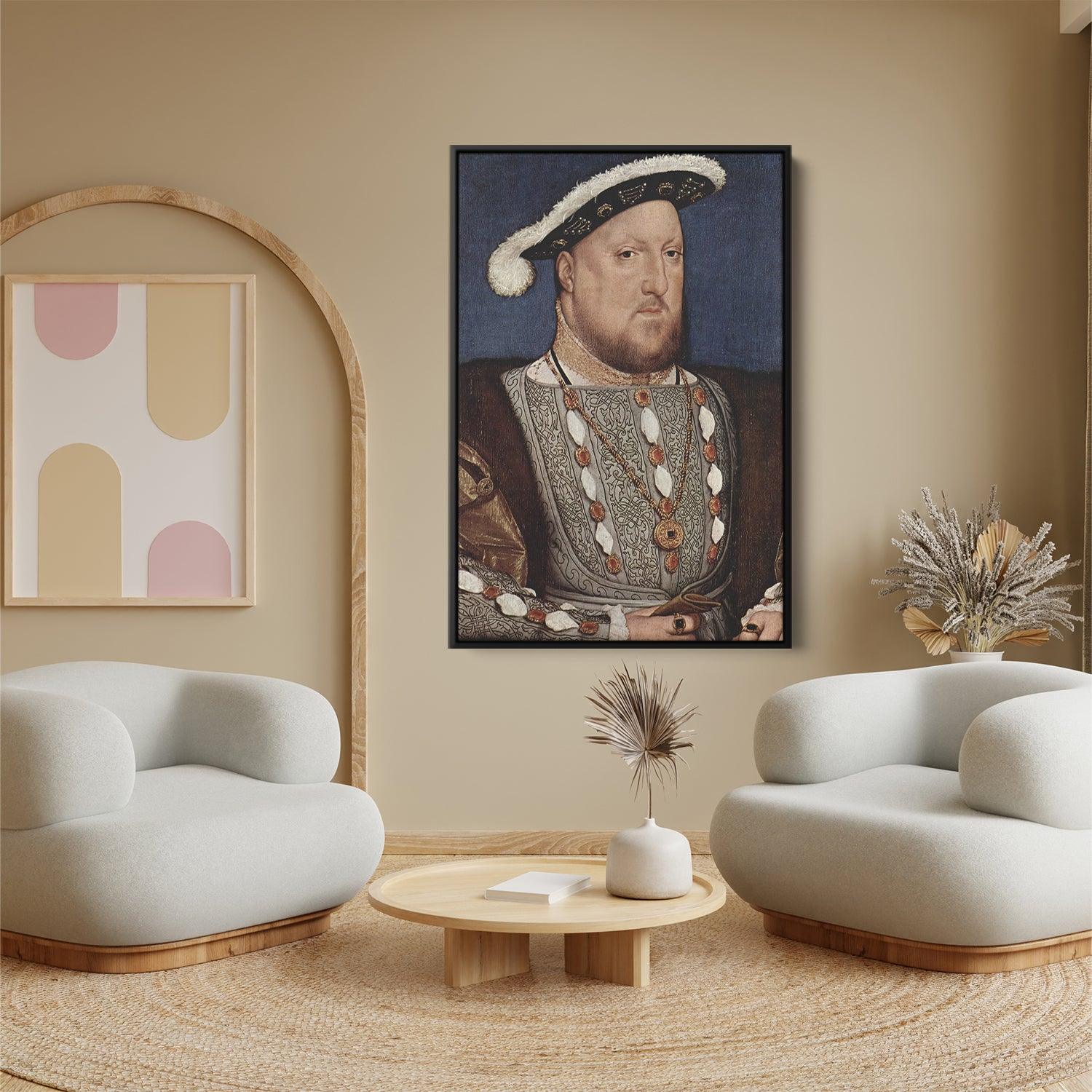 Portrait of Henry VIII, King of England by Hans Holbein the Younger ...