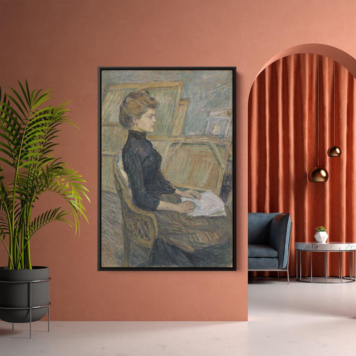 Helene Vary by Henri de Toulouse-Lautrec - Canvas Artwork — Kanvah