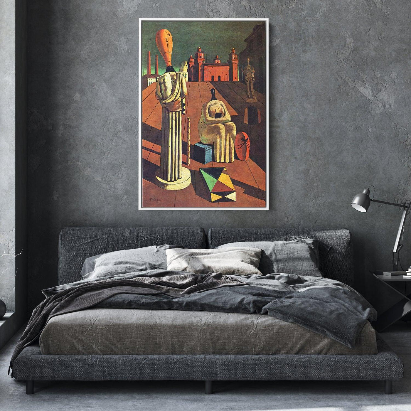 The Disquieting Muses by Giorgio de Chirico - Canvas Artwork — Kanvah