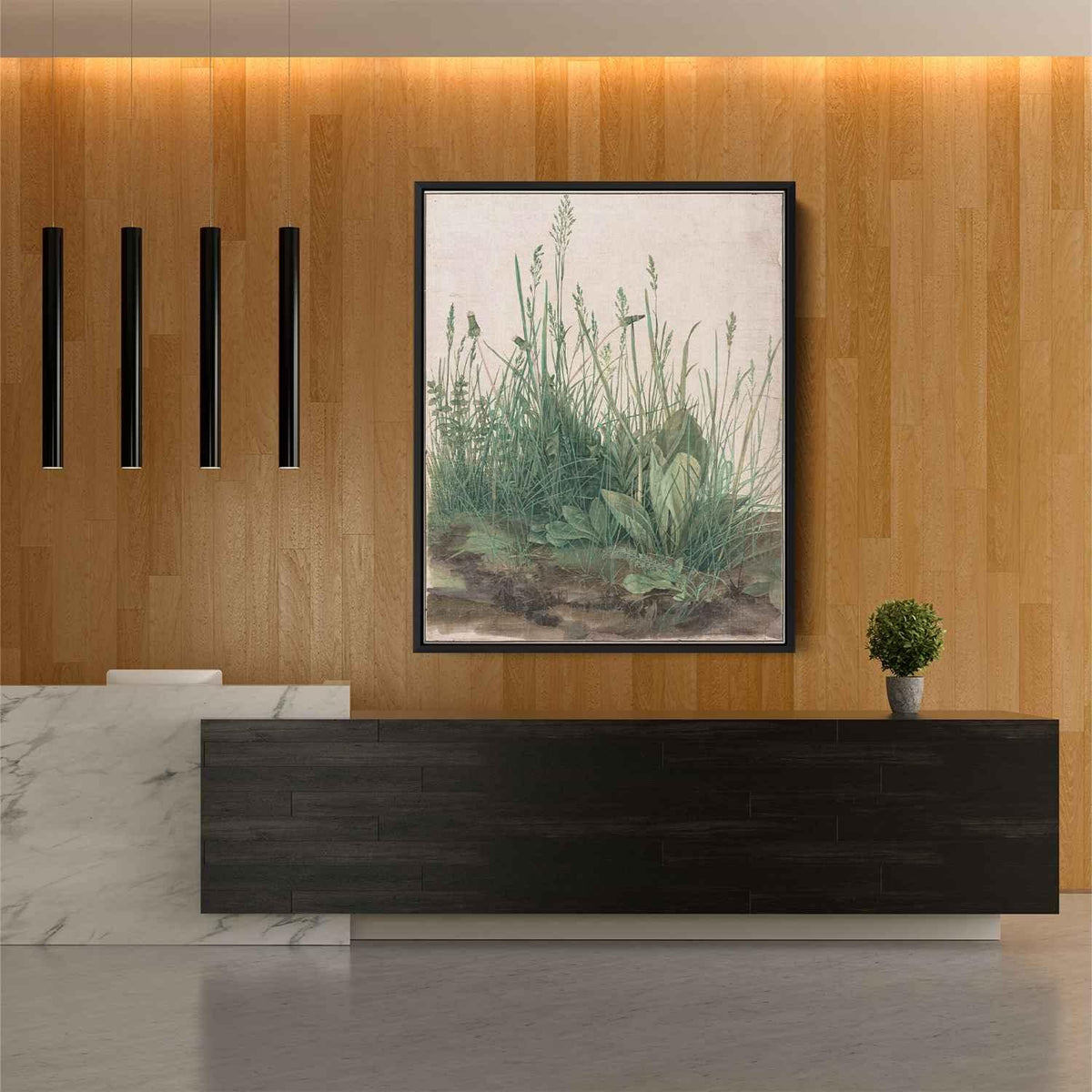 Great Piece of Turf (1503) by Albrecht Durer - Canvas Artwork — Kanvah