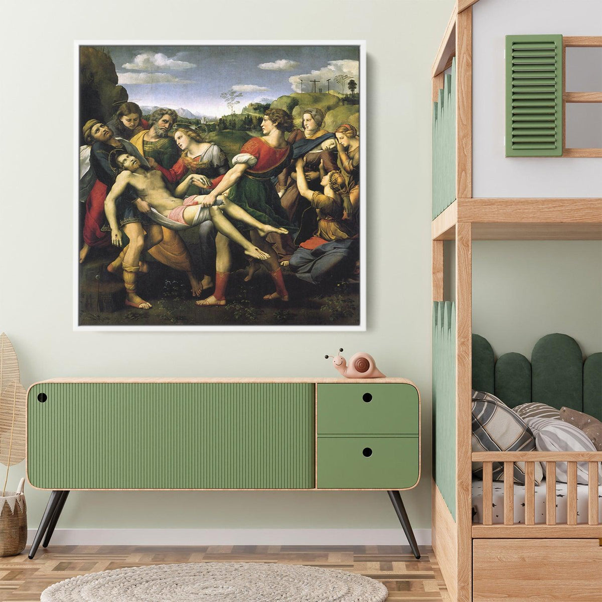 "The Deposition" by Raphael - Canvas Artwork — Kanvah