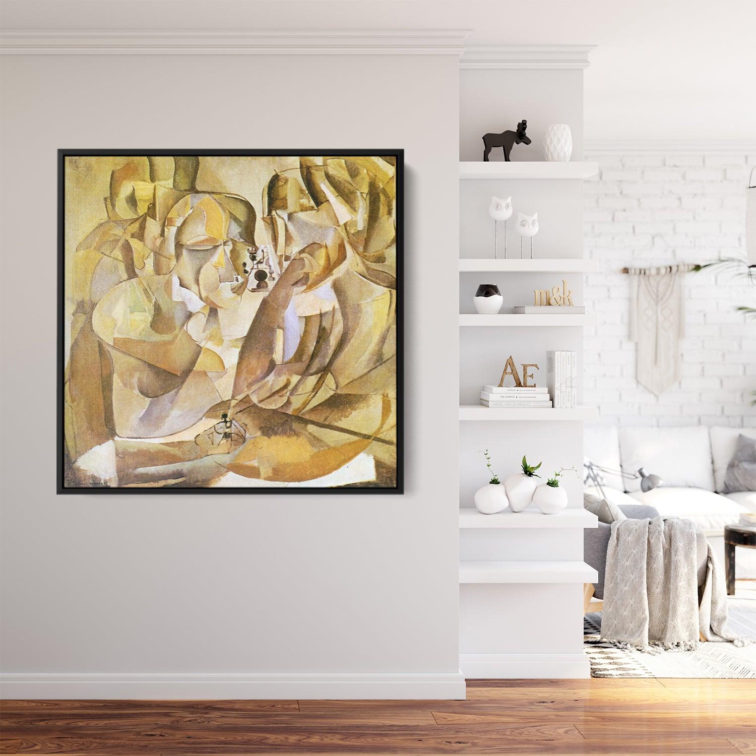 Marcel Duchamp Portrait Of Chess Players