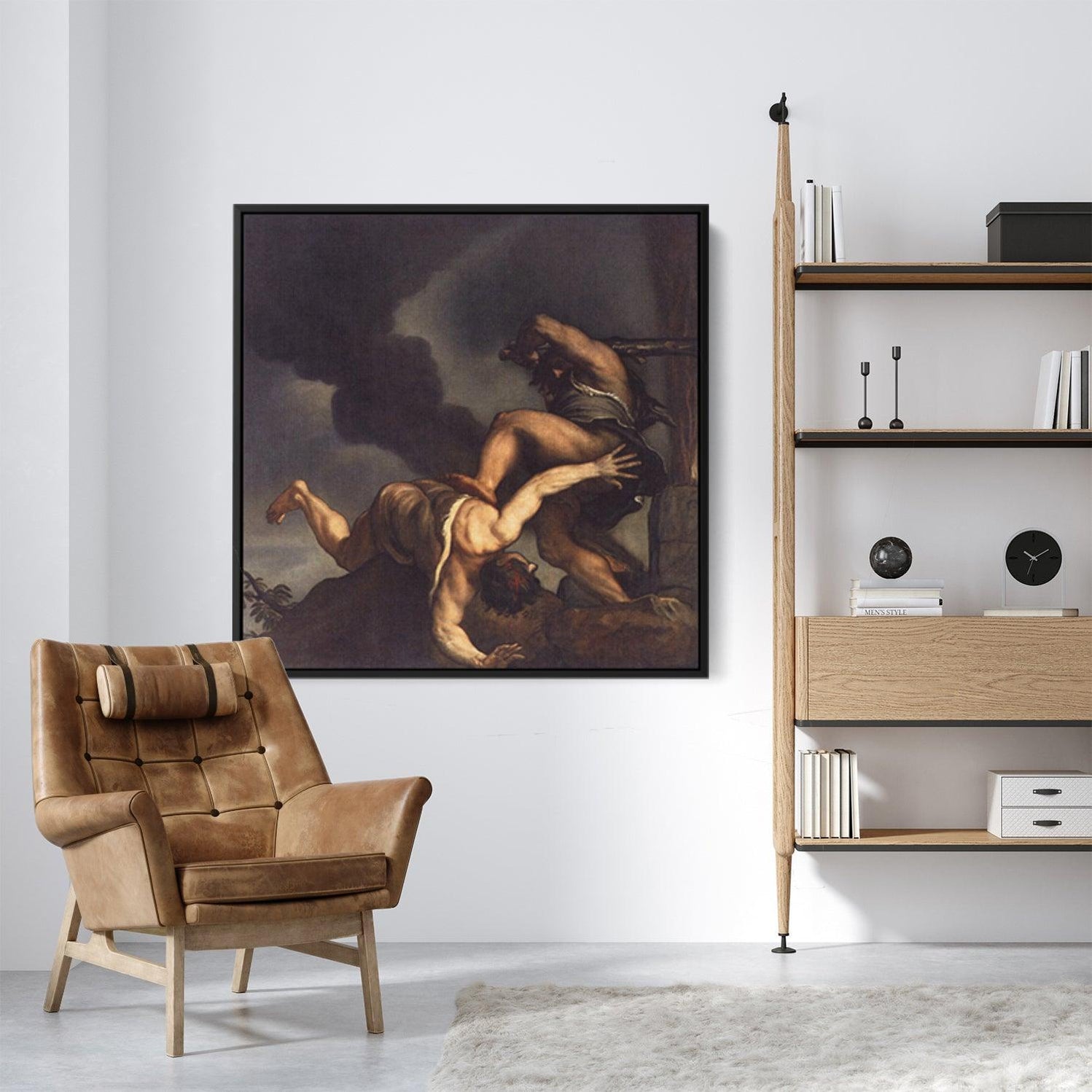 "Cain and Abel" by Titian - Canvas Artwork — Kanvah